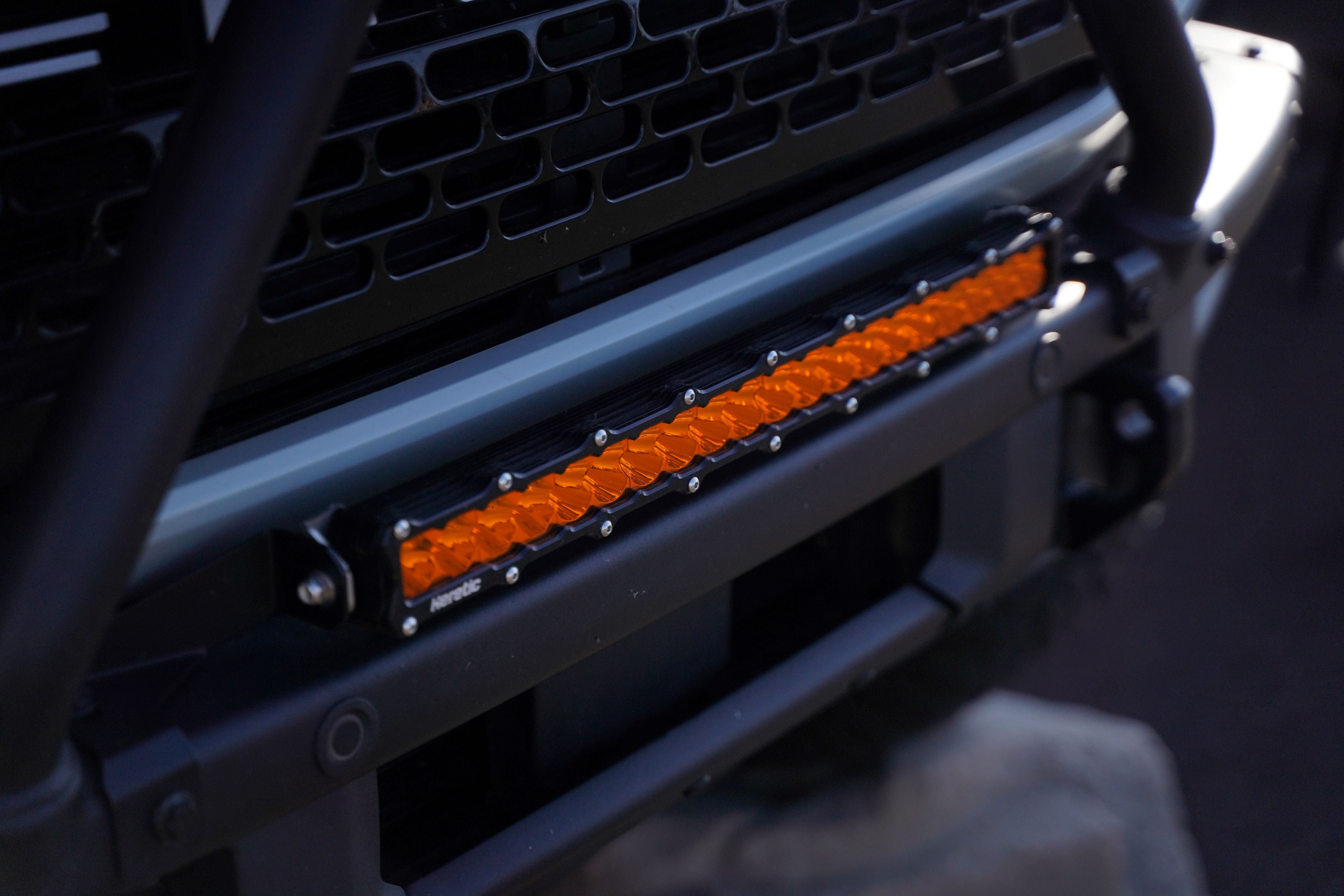 Ford Bronco (2021+) - 20" LED Modular Bumper Light Bar– Heretic Studio