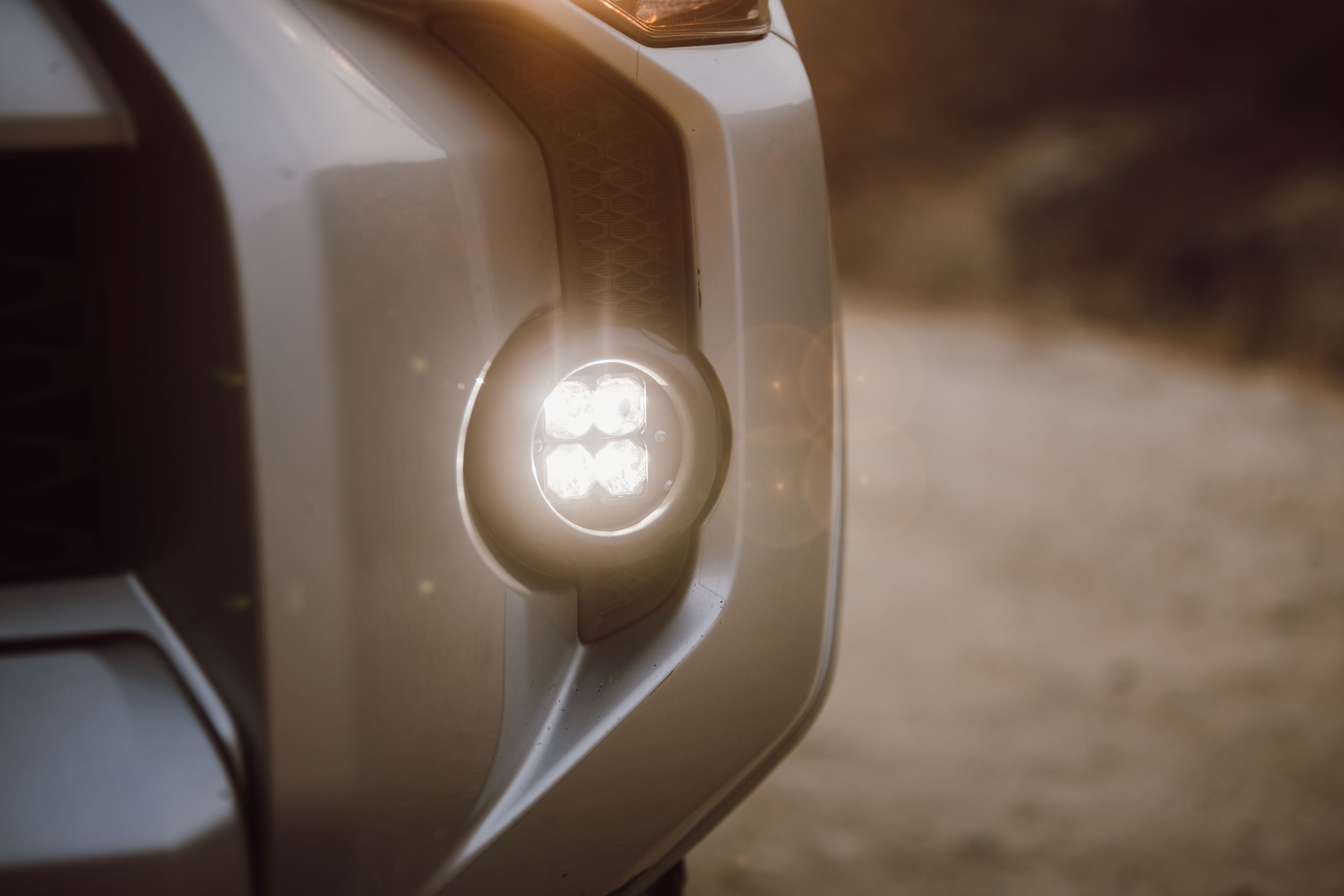 Toyota 4Runner Amber LED Fog Light Kit (2010+) | Heretic Studio