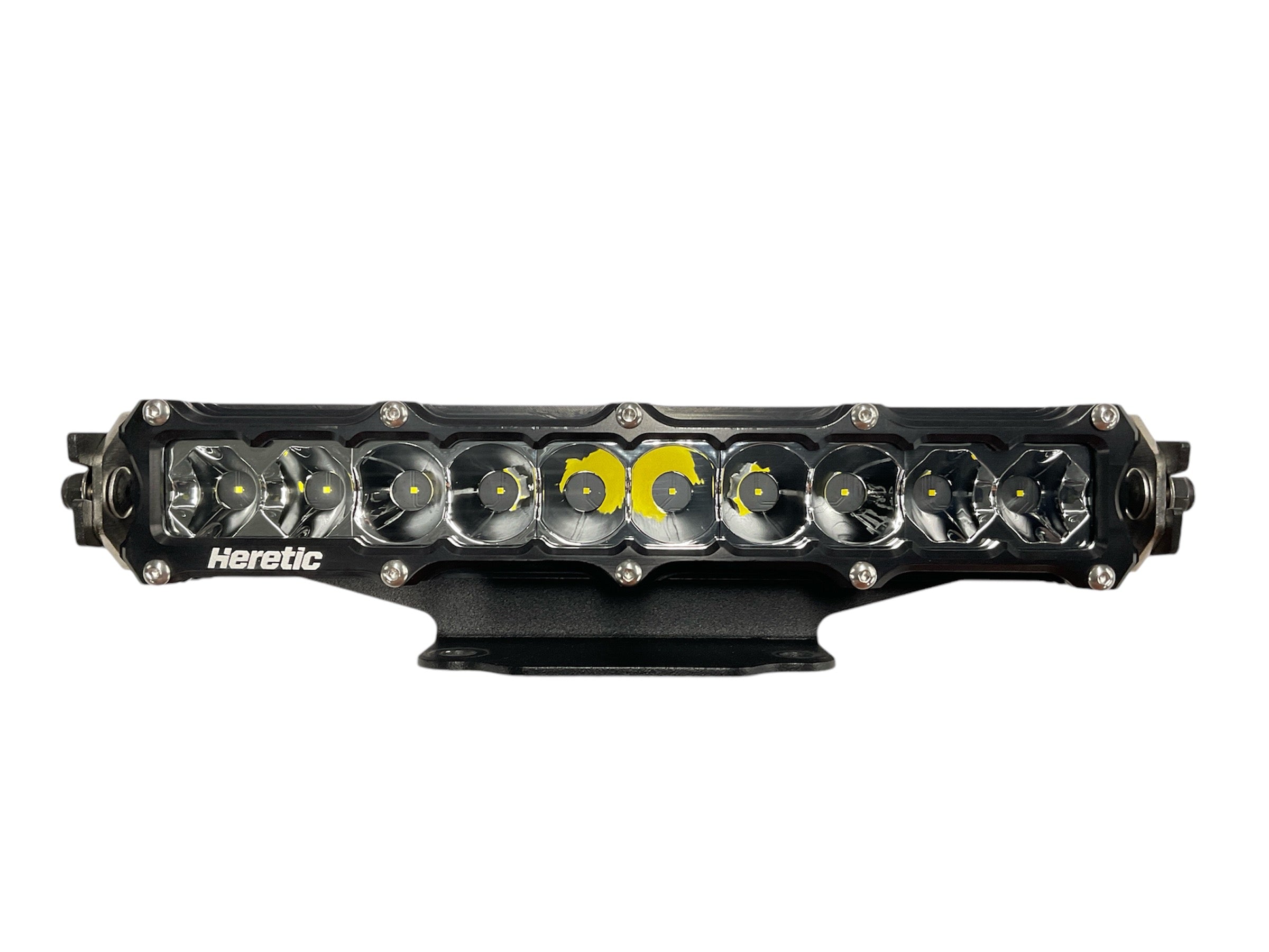 Maverick R 10 Inch Shock Tower LED Light Bar | Heretic Studio