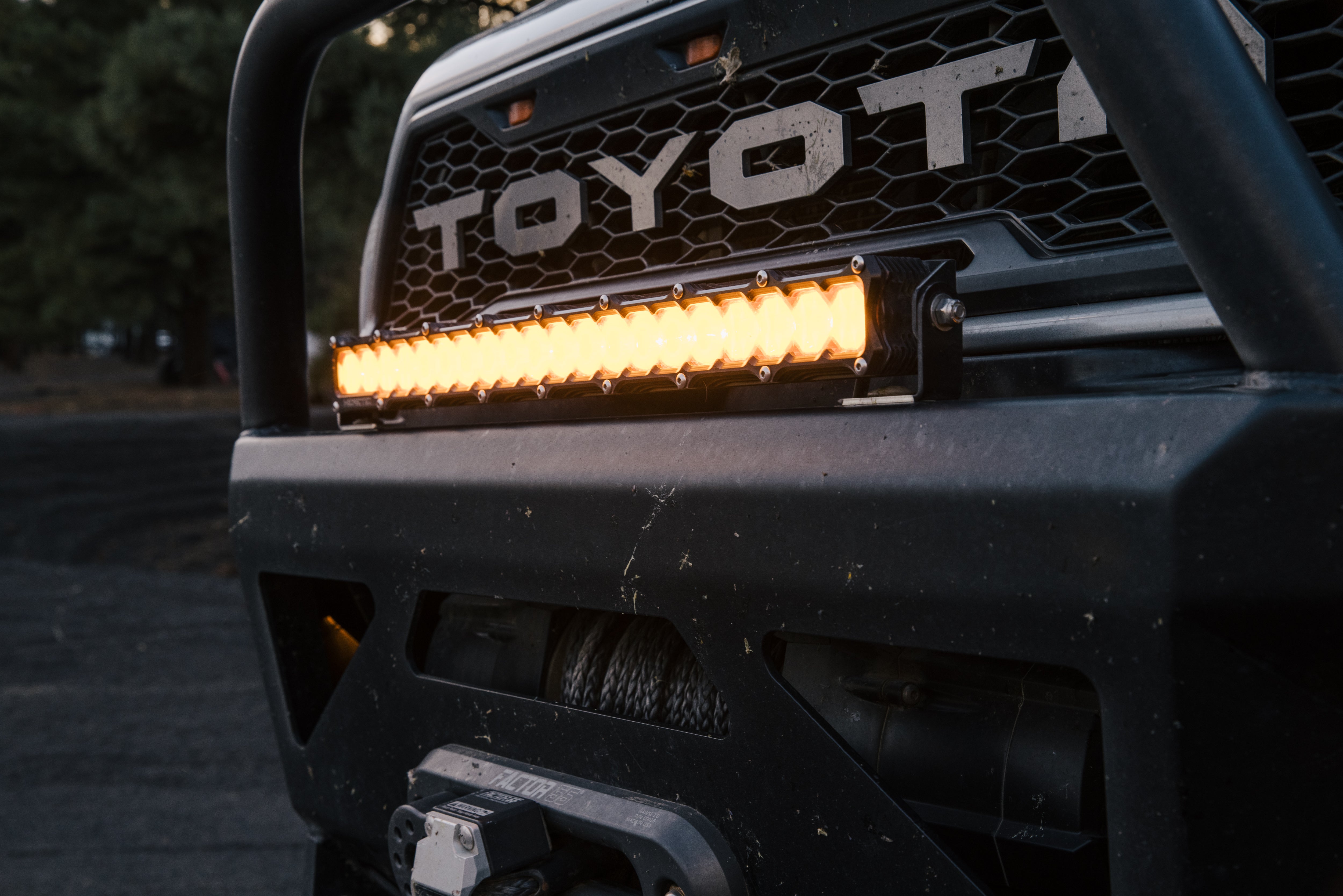 20 Inch Amber LED Light Bar | Heretic Studio