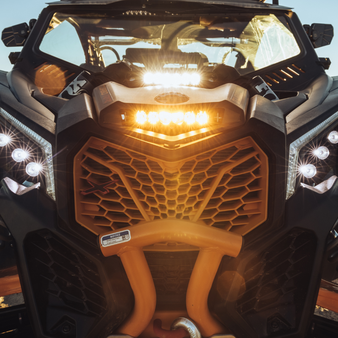 6 Inch Amber LED Light Bar | Heretic Studio
