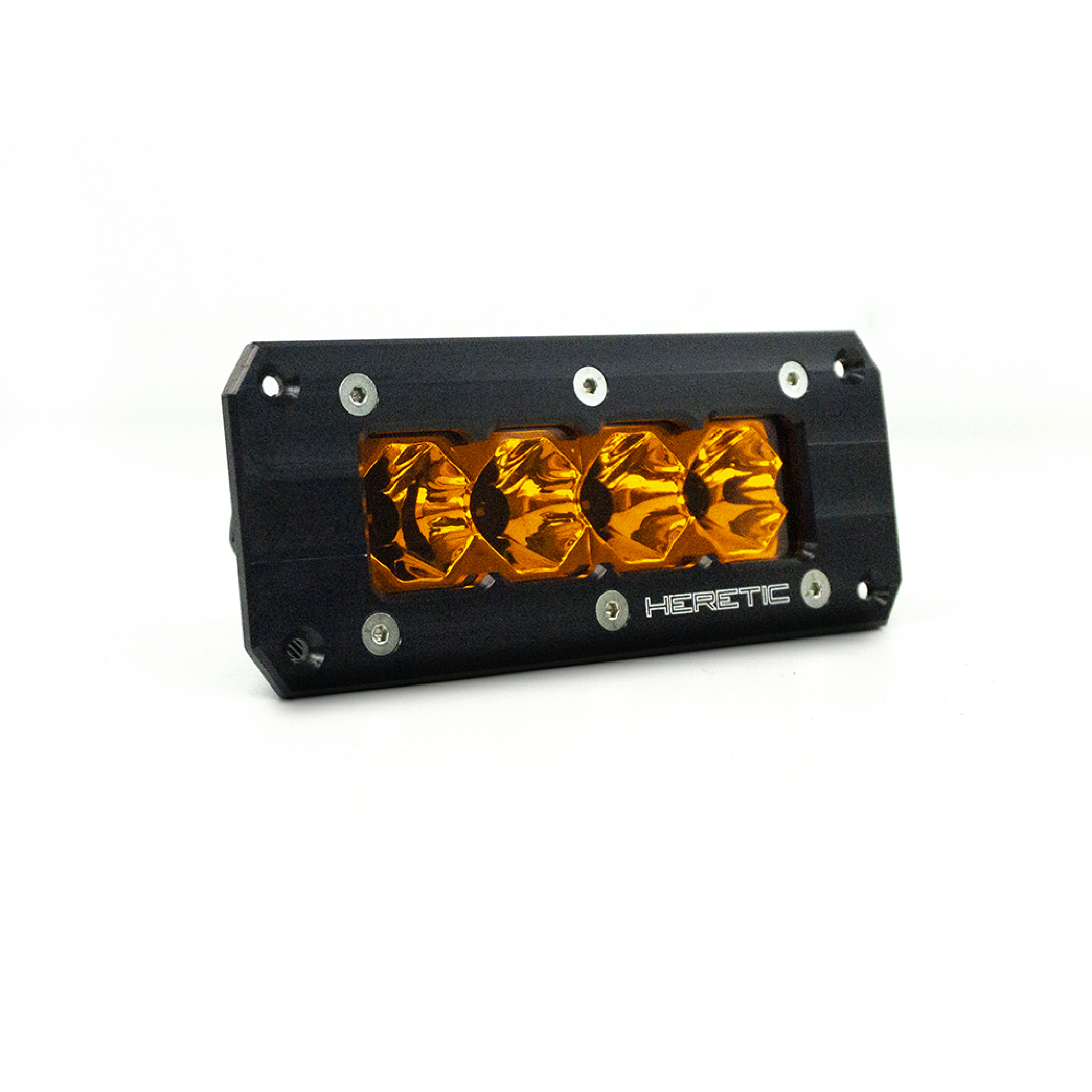 BA-4 Flush Mount Amber LED Light Pod | Heretic Studio